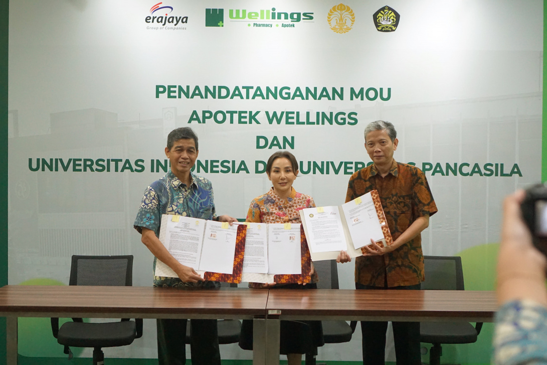 Wellings Pharmacy Establish Pharmaceutical Faculty Collaboration | Erajaya